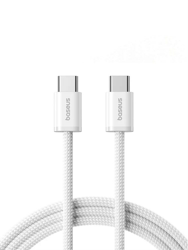 Baseus Кабель Baseus Dynamic 4 Type-C-Type-C 100W 1м P10381400211-00 CB000160 Белый