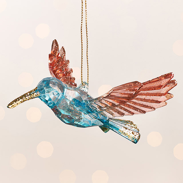 Елочная игрушка Колибри Этель - Azure Wonders 12 см, Kurts Adler (Куртс Адлер), T3611-2