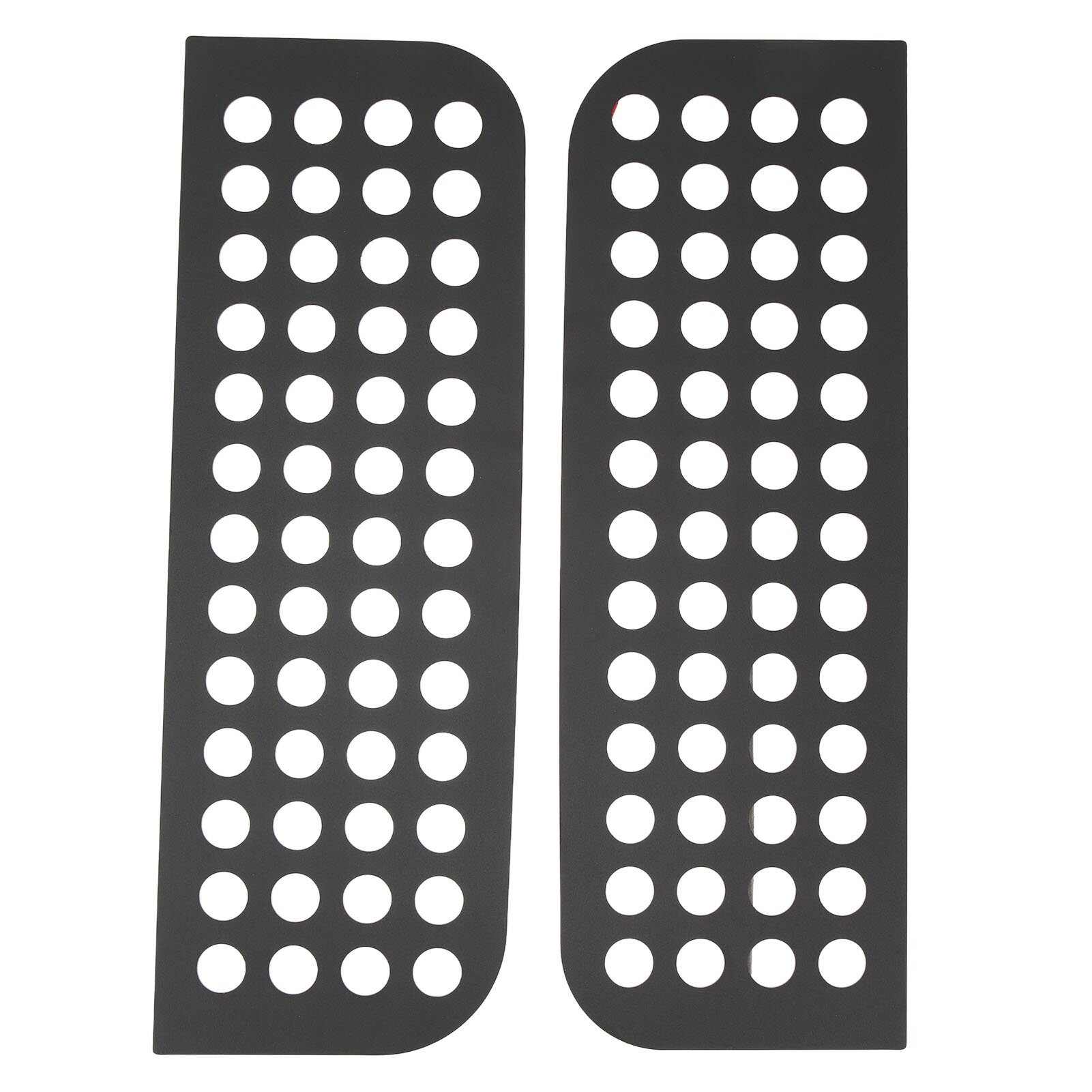 Наклейки на задние окна, алюминиевый сплав, накладка на стеклянную панель, подходит для JL JT Unlimited 4-дверный, аксессуары, стильный дизайн