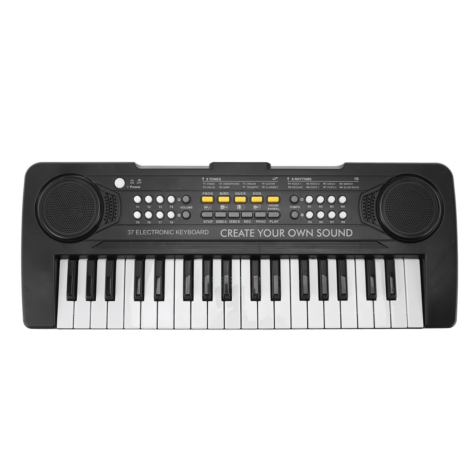 Электронная клавиатура фортепиано, портативная многофункциональная детская клавиатура с 37 клавишами, фортепиано