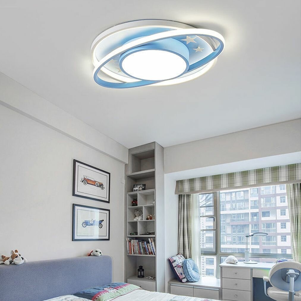 Hyundai, Nordic, Детская комната, Спальня для мальчиков и девочек, светодиодные верхние фонари
