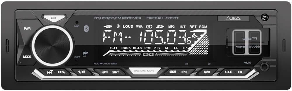 Автомагнитола Fireball-303BT USB, SD ресивер
