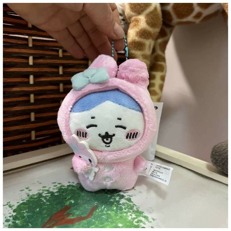 Usagi chiikawa plush pendant with shortpile fabric cute toy for kids and collectors kitty 10cm