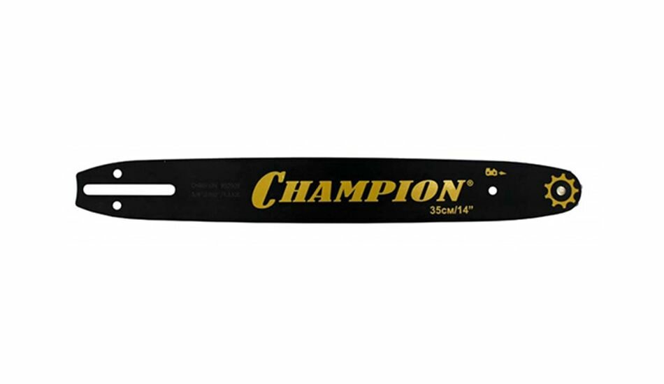 Шина CHAMPION 14", 3/8-1,3мм, 50зв Длина шины - 14" / 35 см Количество звеньев - 50 Толщина звеньев - 1,3 мм