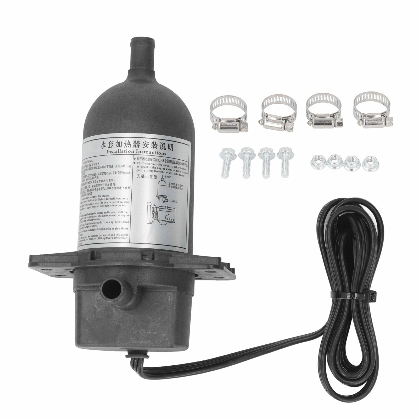 Подогреватель двигателя 500W предпусковой, для дизель-генераторов, 240В