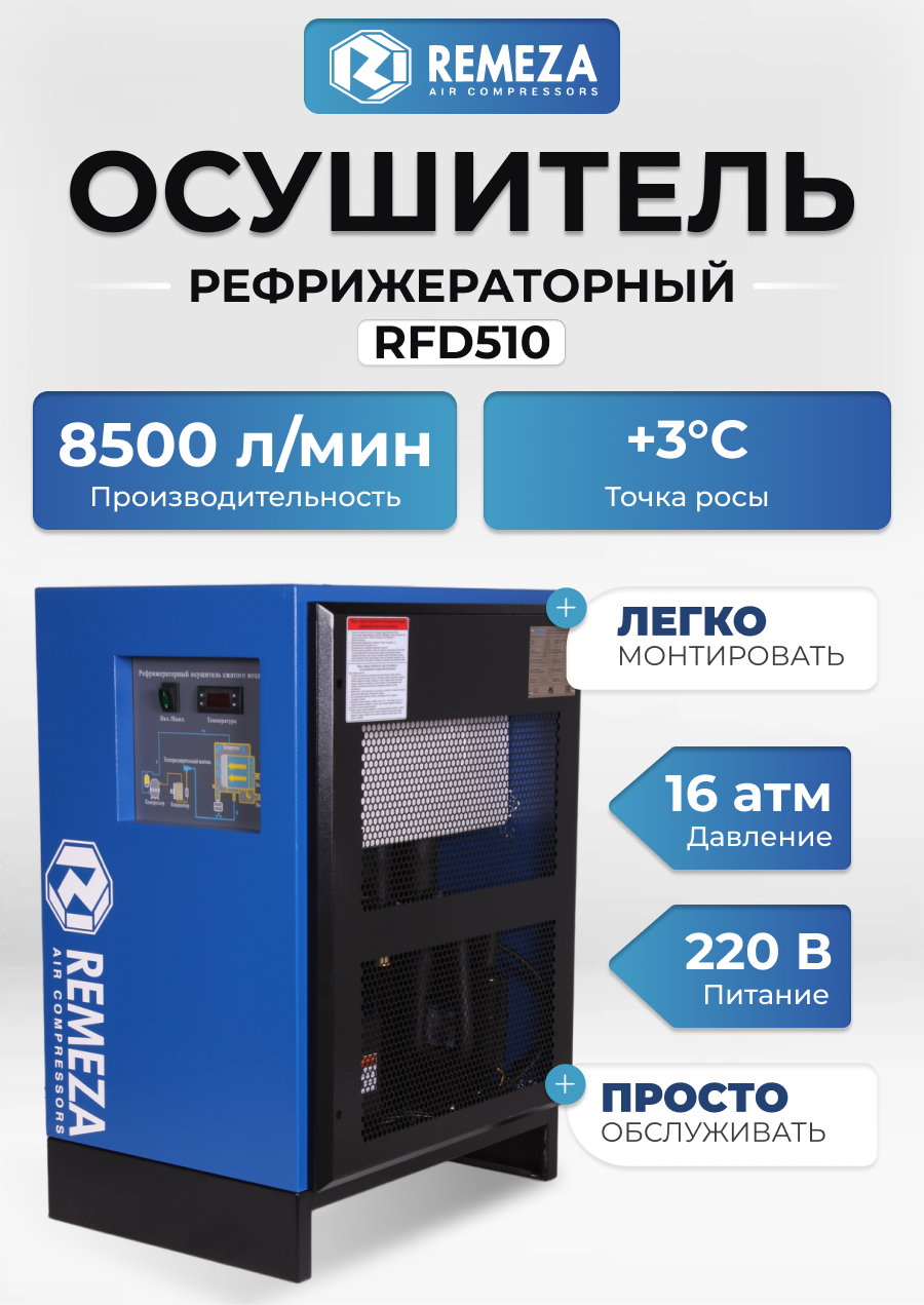 Рефрижераторный осушитель Remeza RFD510