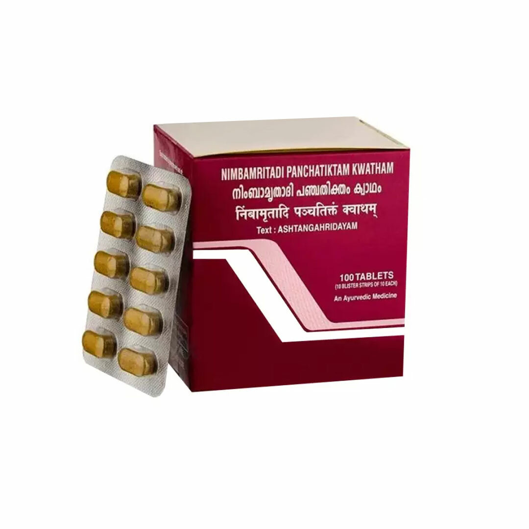 Нимбамритади Панчатиктам Кватхам Коттаккал / Nimbamritadi Panchatiktam Kwatham Kottakkal 100 табл