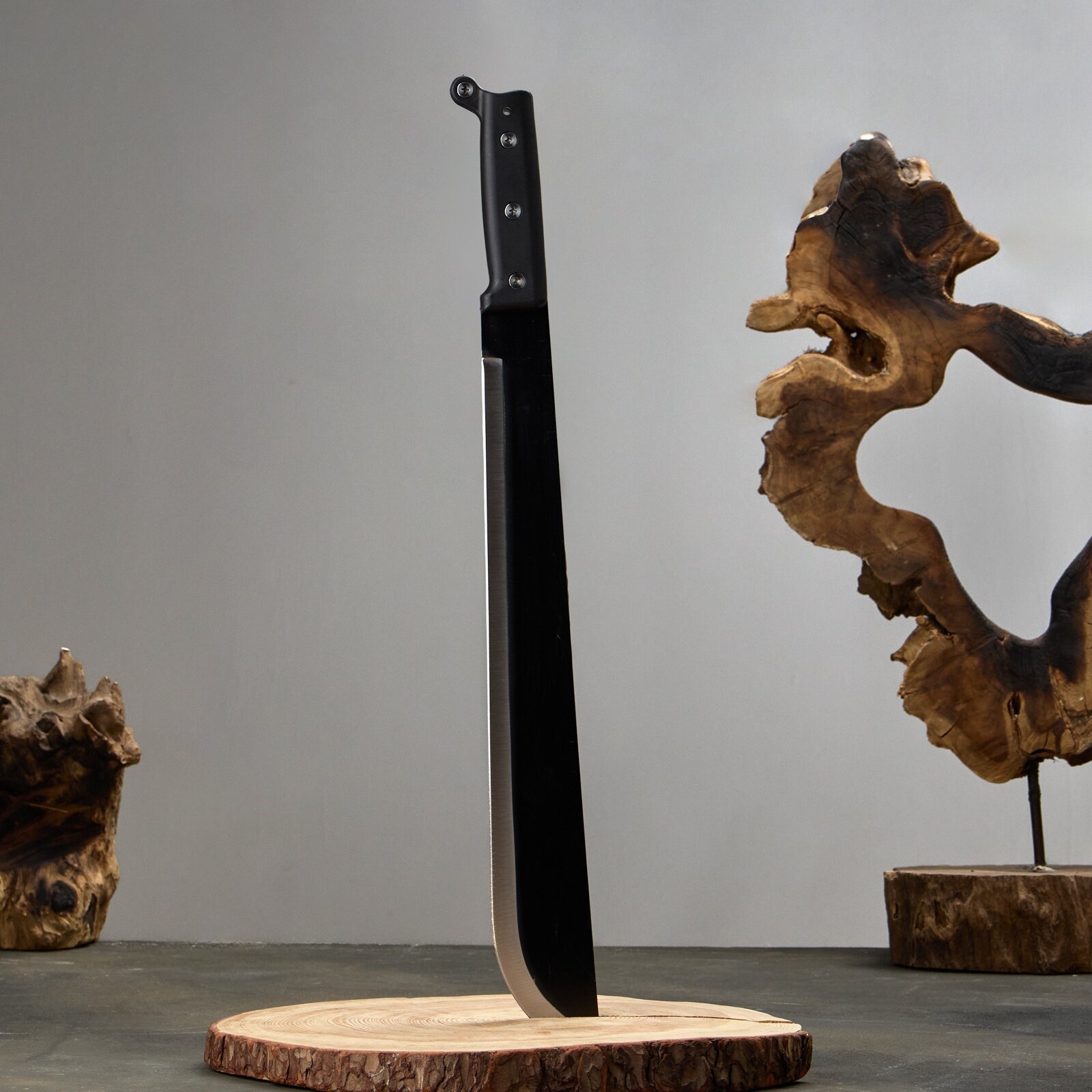 Нож-мачете «Тайбола», 53.5 см, клинок 415 мм/2.8 мм, черный