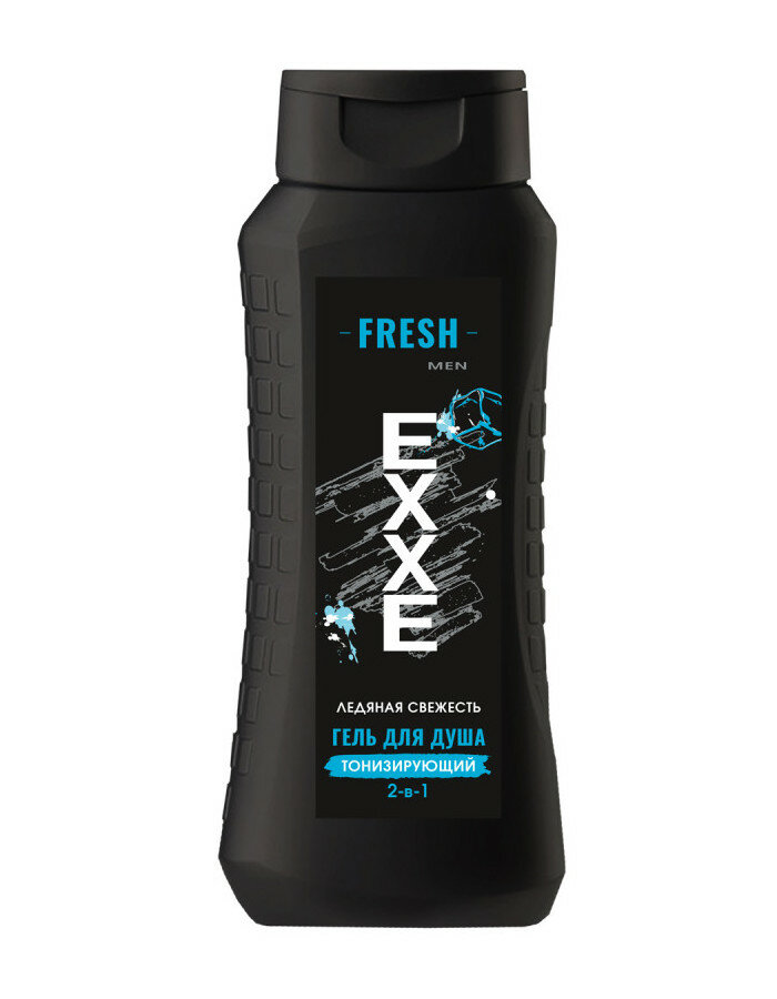 Exxe Men - Fresh - Ледяная Свежесть Гель для душа 2 в 1 "тонизирующий" 400 мл.