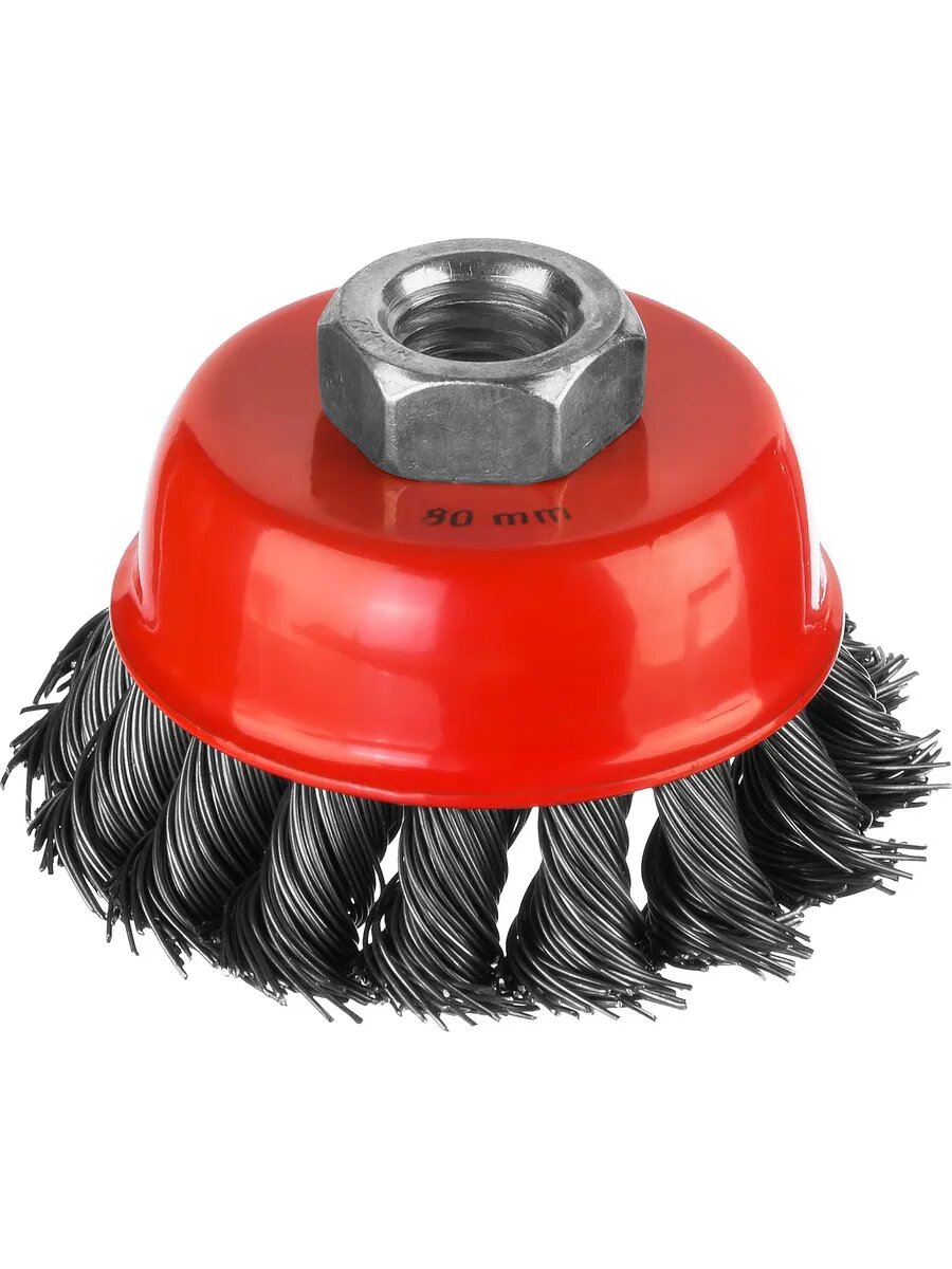 80 мм, жгутированная стальная проволока 0.5 мм, чашечная ще