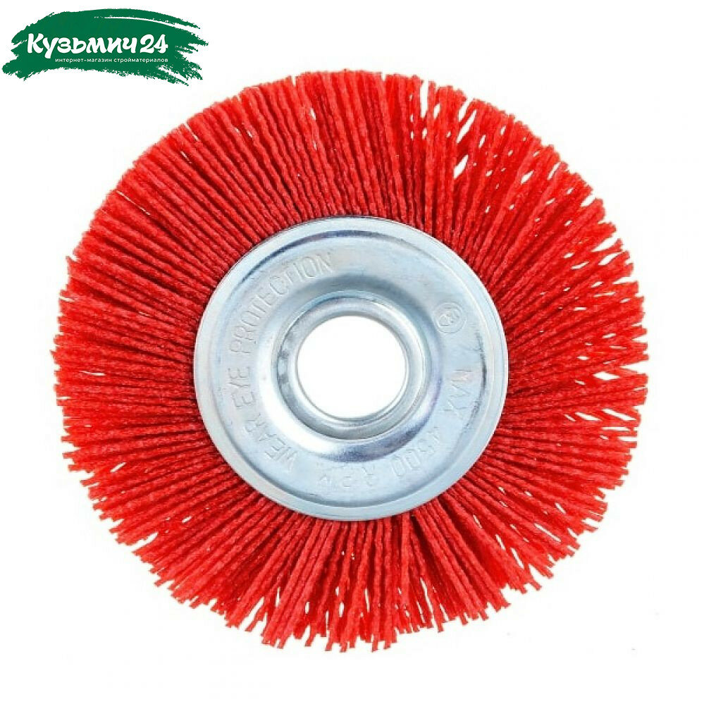 Щетка для УШМ SKRAB D125 мм нейлон 35482