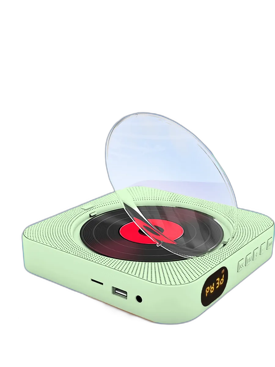 Музыкальный проигрыватель CD плеер mp3 bluetooth радио