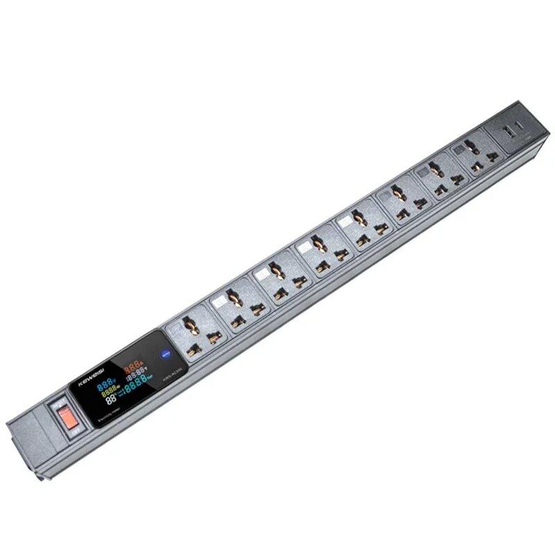 Удлинитель C14 8 розеток, 1.5м, Цвет: 8 Socket
