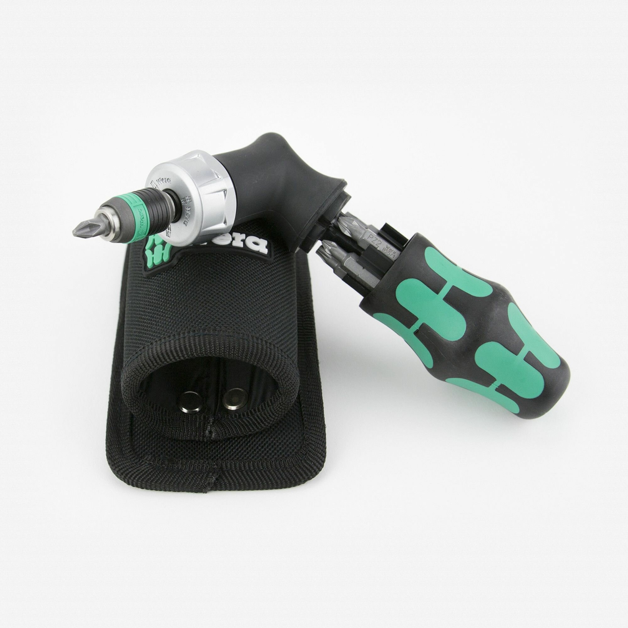 Держатель пистолетного типа Kraftform Kompakt Pistol с трещоткой RA WE-051030