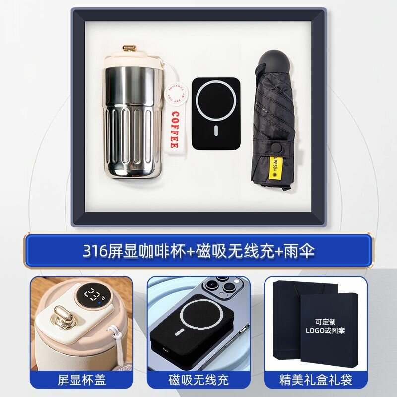 Бизнес-подарок, индивидуальный высококачественный практичный корпоративный подарок для сотрудников и клиентов на ежегодное собрание, сувенирная кофейная кружка