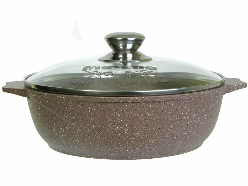 Жаровня 3л Гранит brown