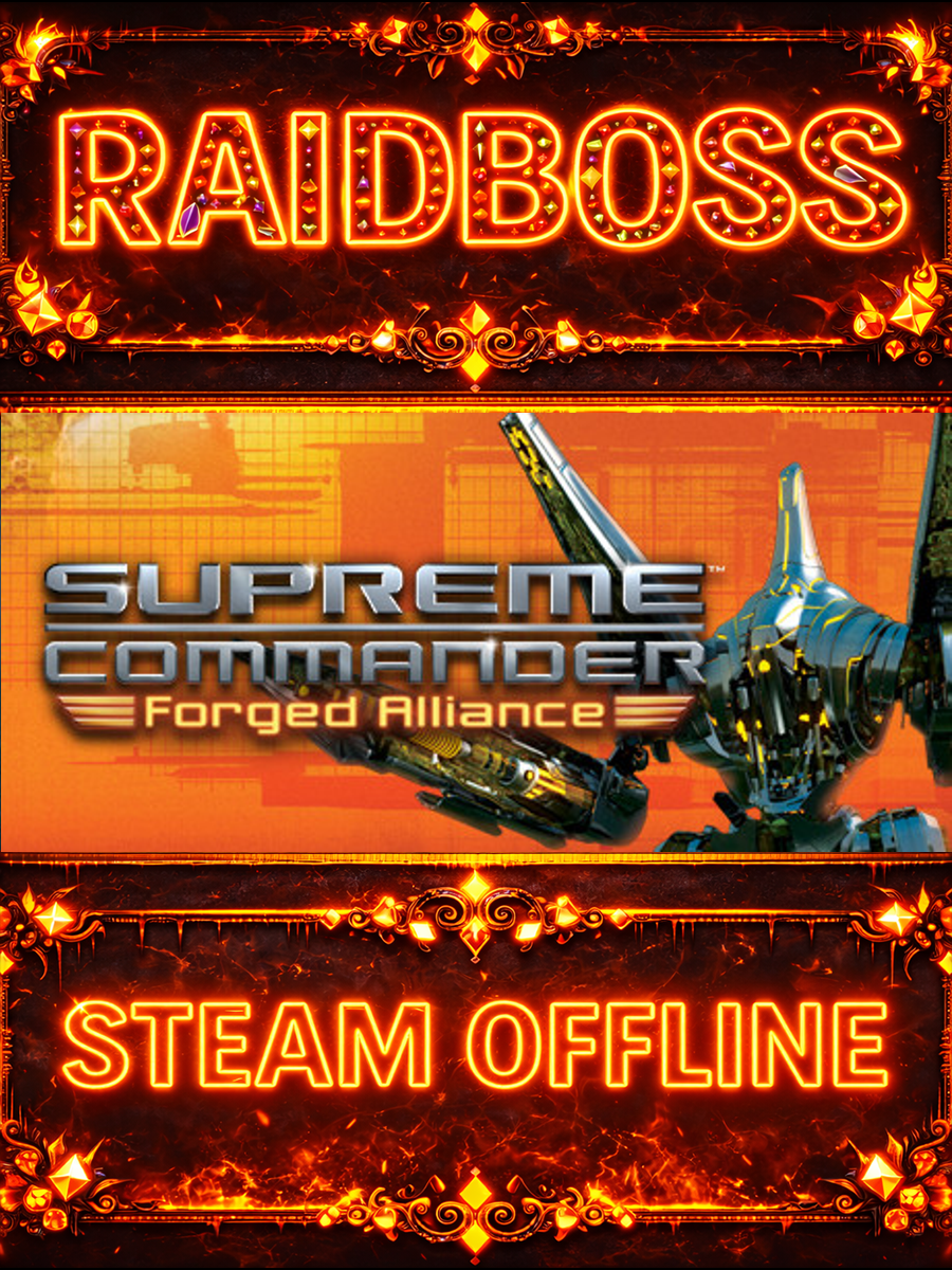 Supreme Commander: Forged Alliance игра на аккаунте для ПК с OFF активацией для Steam (PC) РФ + СНГ