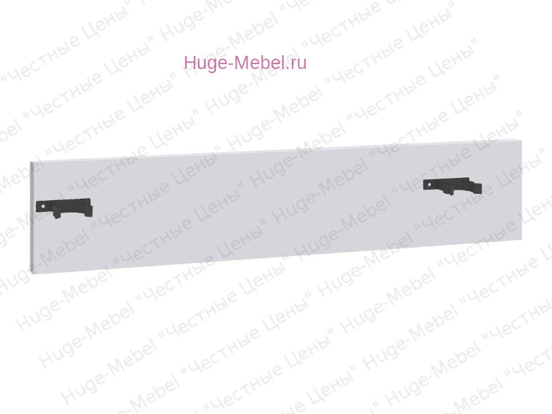 Цоколь кухонный торцевой КЦП 496 (белый) Huge Mebel . Ширина 600 Высота 570. Кухонные фасады