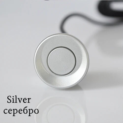 Датчик 22 мм, черный, красный, синий, серебристый, золотой, белый, серый, шампанское, золотой цвет для комплекта датчиков парковки автомобиля, монитор системы заднего хода