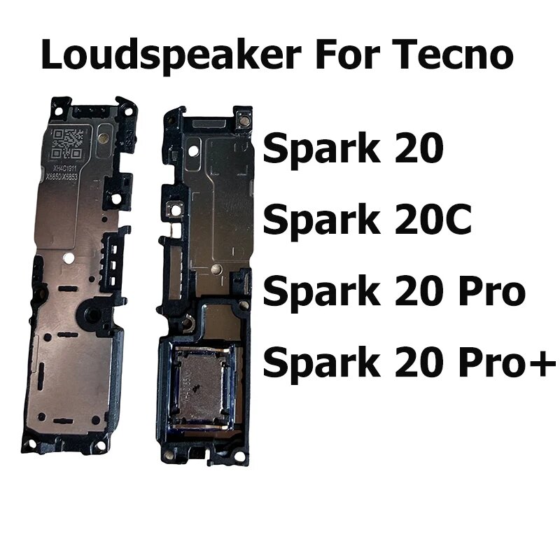 Для Tecno Spark 20 Pro + Plus KJ7 Громкий динамик Звонок Зуммер Громкоговоритель Гибкий кабель Модуль для Spark 20C KJ5 KJ6 BG7 BG7n