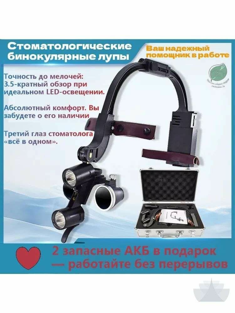 Лупа 3.5-кратная, диаметр: 30 мм