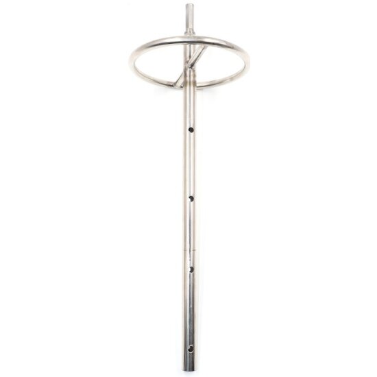 Адаптер Yaman под шуруповерт, с кругом, d-18 мм, для ледобуров HELIOS и ЛР, нерж. сталь