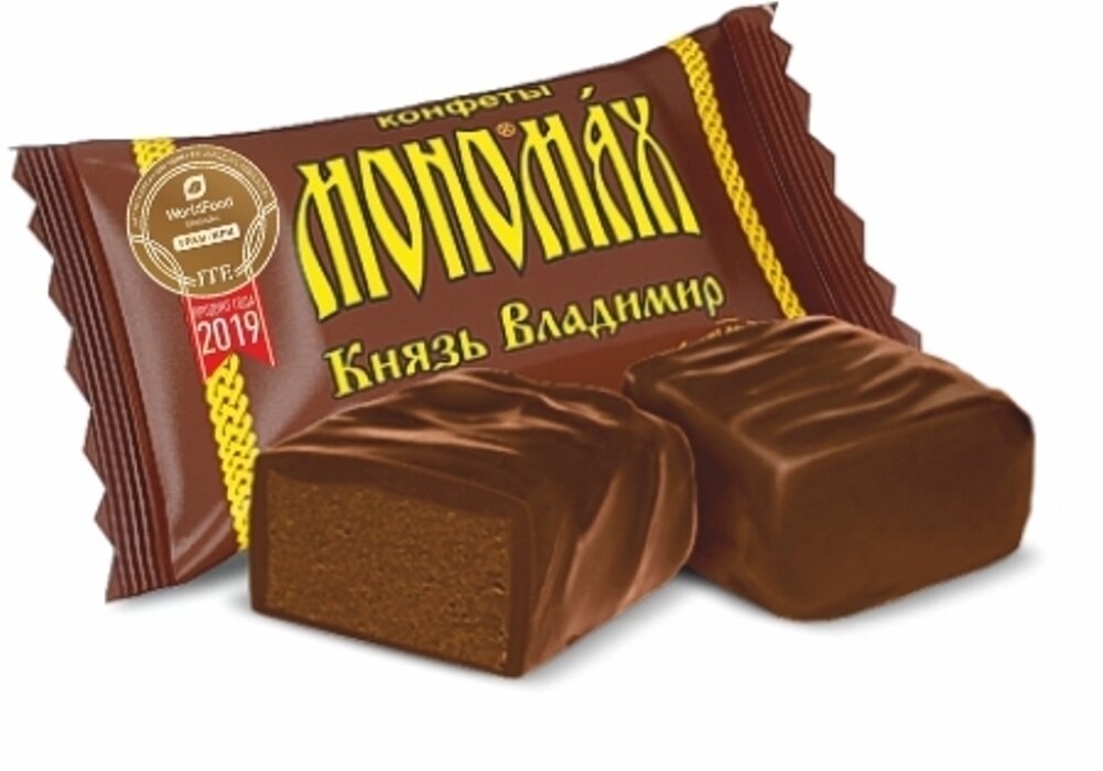 Конфеты Мономах Князь Владимир, 1кг, Кондитерская фабрика Пермская