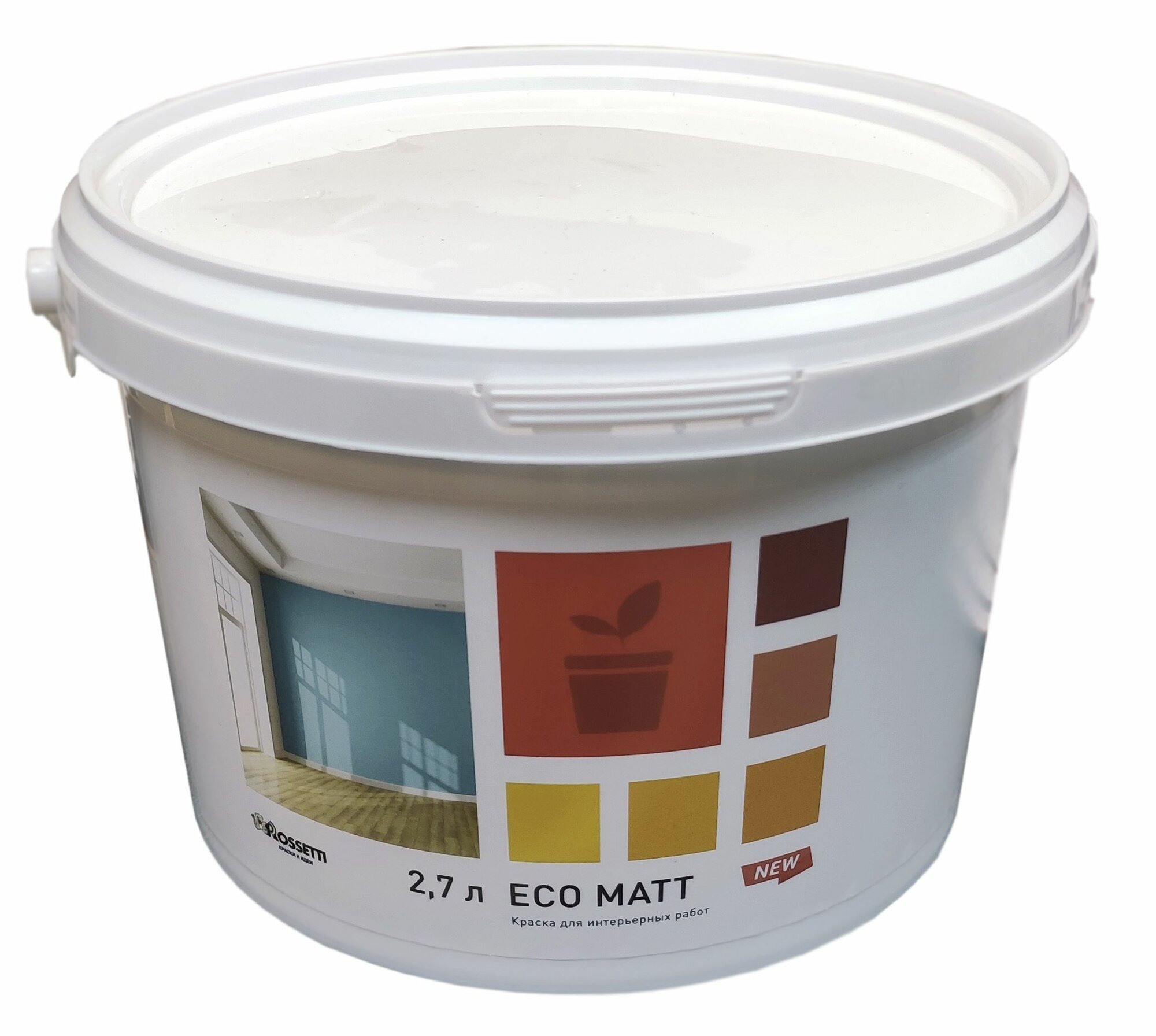 Краска для стен и потолков Eco Matt