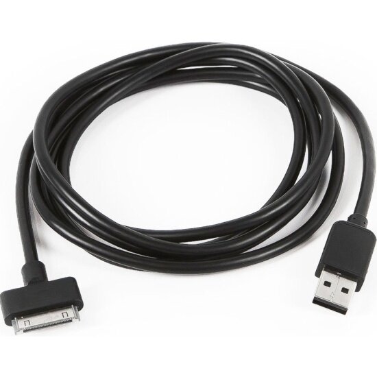 Кабель USB2.0 Gembird CC-USB-AP1MB AM/Apple, для iPhone/iPod/iPad 30 pin, 1м, черный