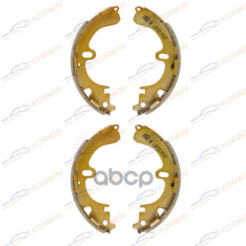 Колодки торм. барабанные зад. ECOLine. Toyota Corolla (E10/E11)/Caldina 92-02 KORWIN арт. KWBS0022E