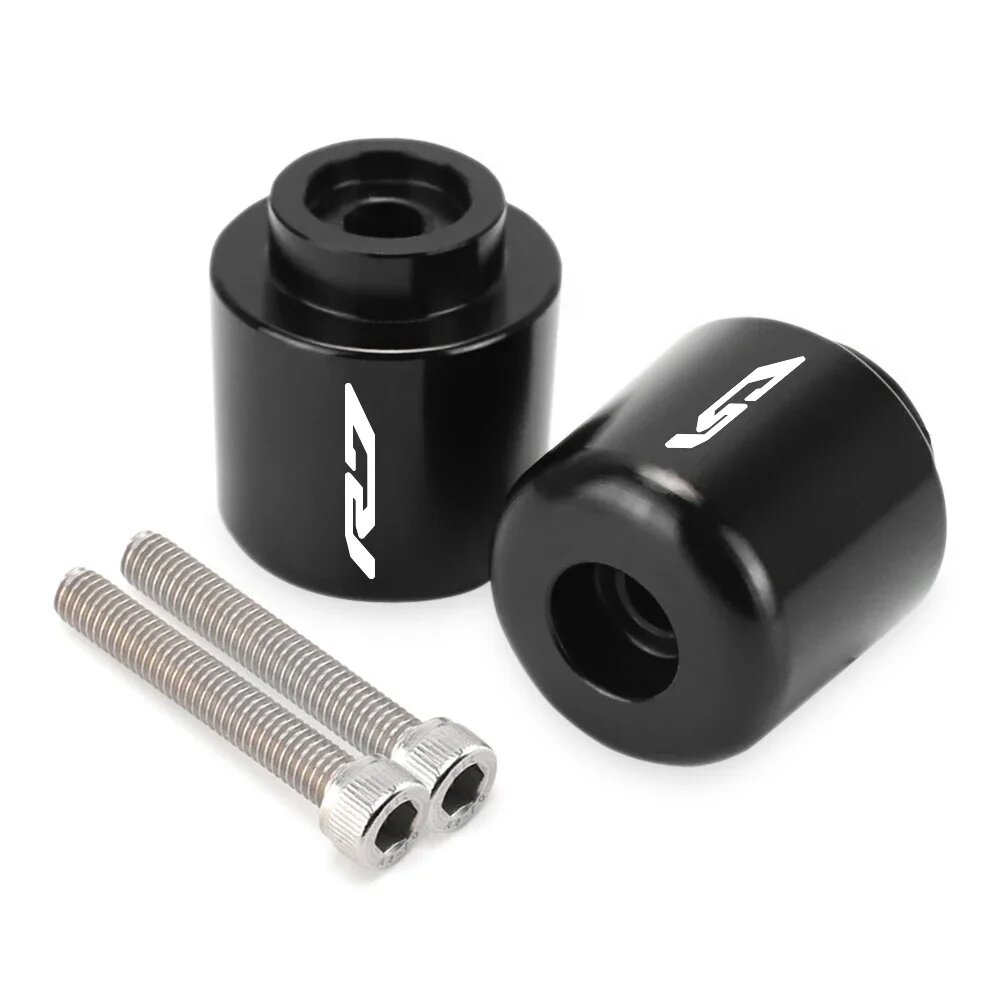 Концевые заглушки руля для YAMAHA YZF R7 YZFR7 2021-2025, аксессуары для мотоциклов, Черный, черный