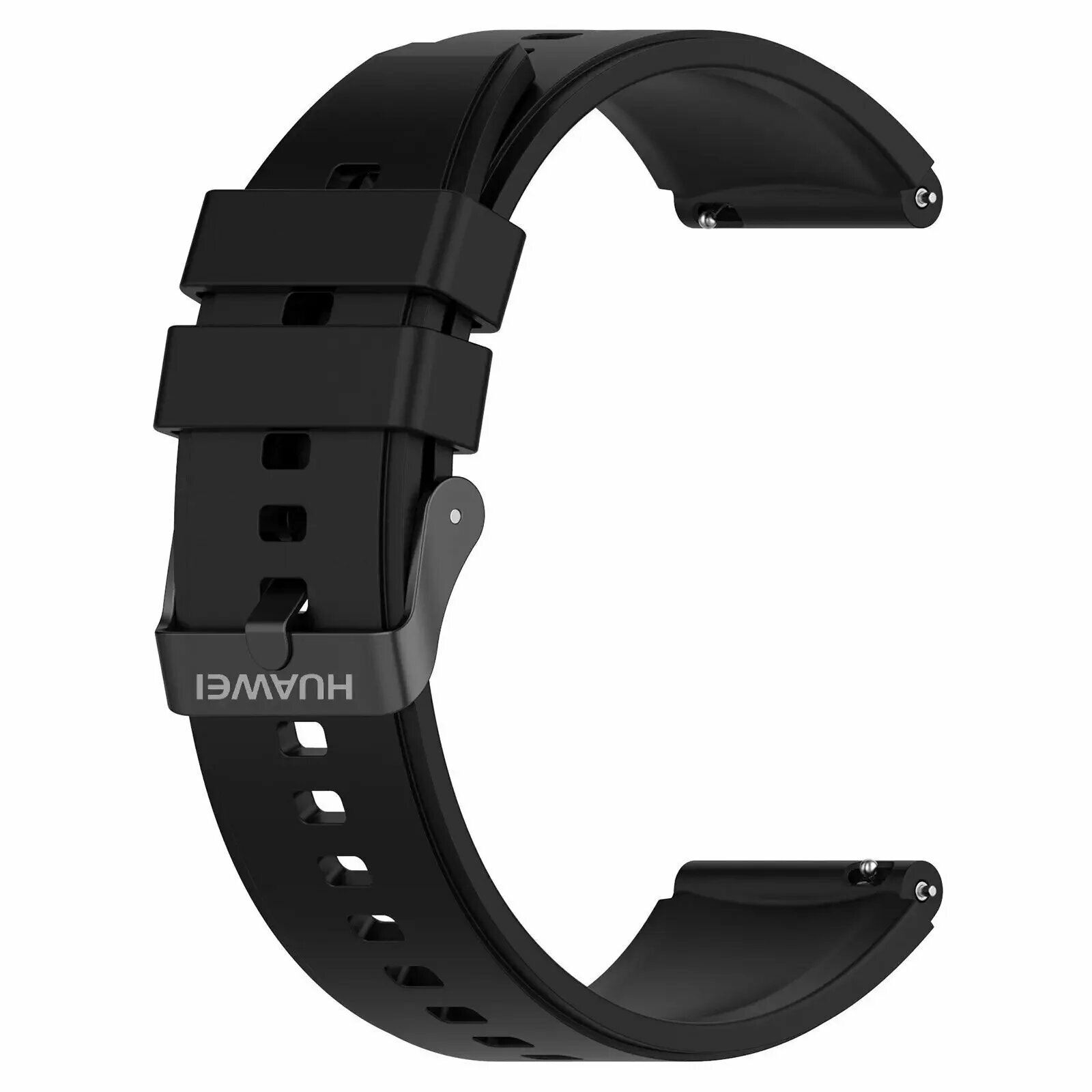 Черный силиконовый ремешок Huawei для GT 3 Pro/GT3/GT4