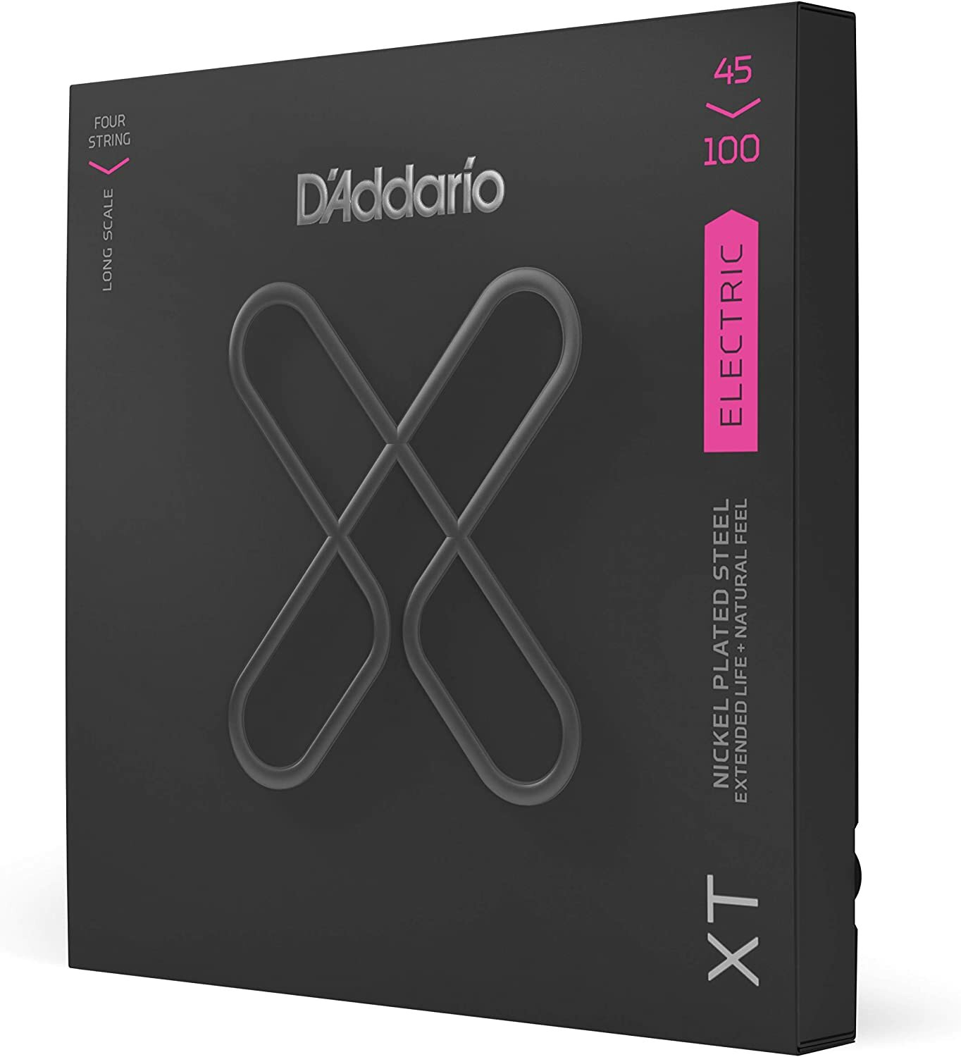 Струны D'Addario XTB45100 SET BASS XT NKL 45-100 LONG