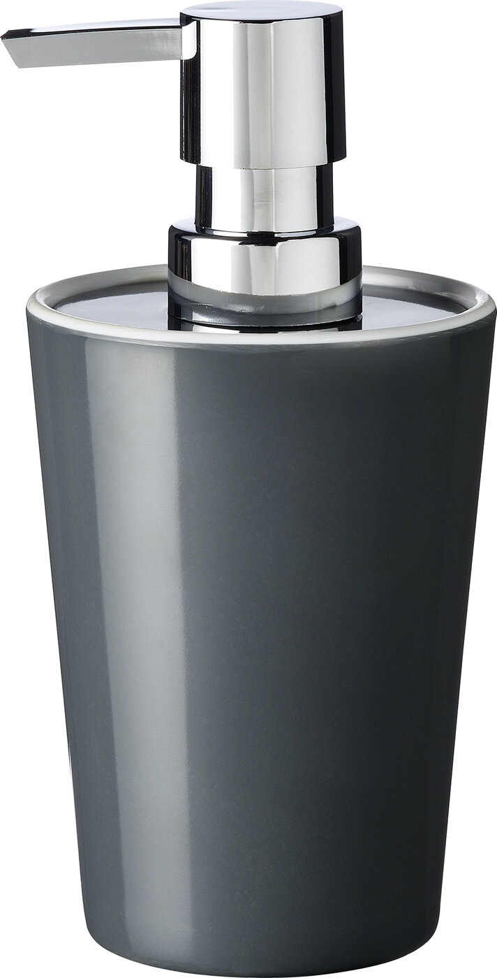 Дозатор для жидкого мыла RIDDER Fashion, меламин, серый 2001507