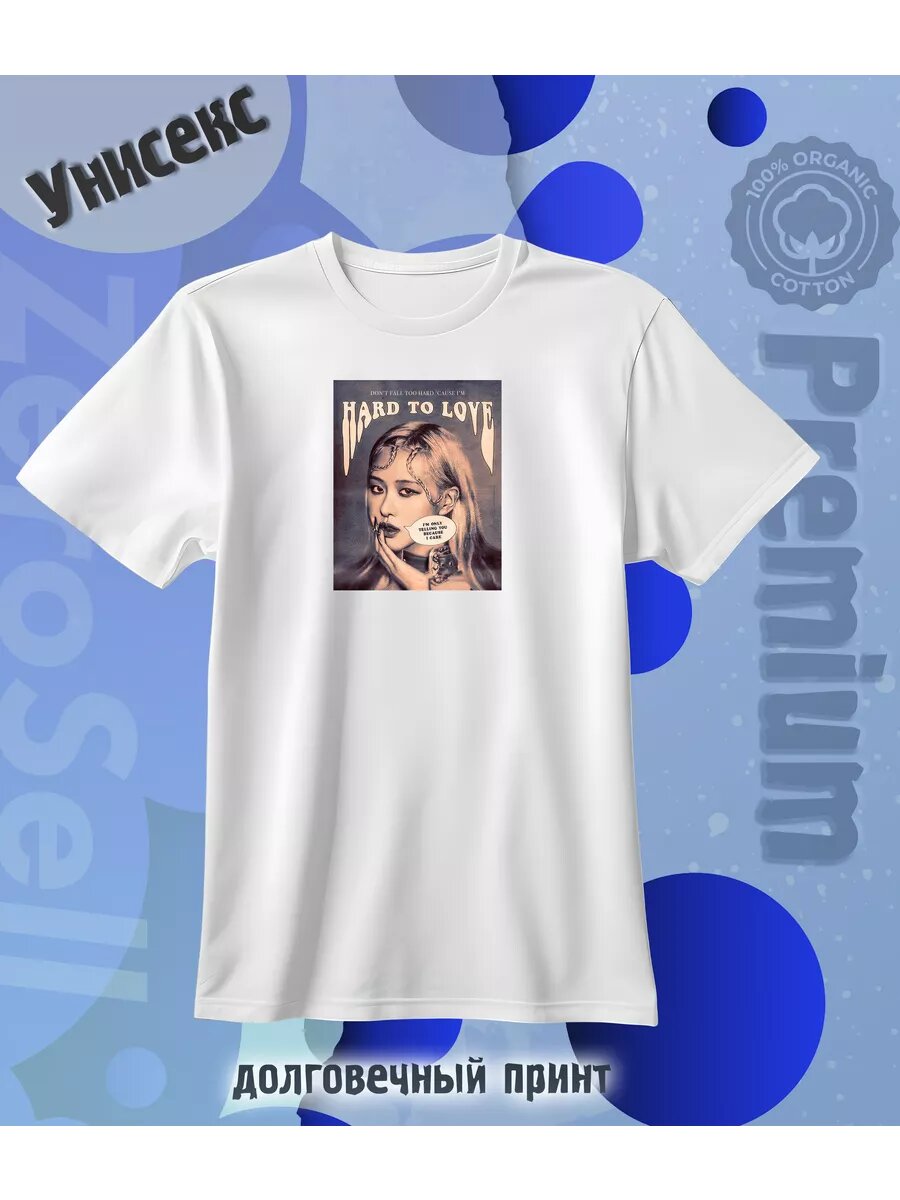 Футболка с принтом дженни из blackpink