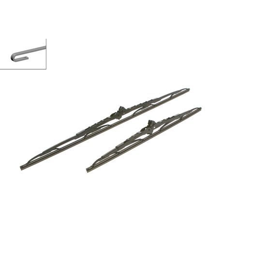 Щетка стеклоочистителя, BOSCH 3 397 001 803 (1 шт.)
