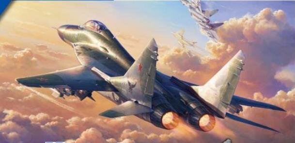 L7212 GWH Самолет МиГ-29 Late Fulcrum-A 9-12 1/72