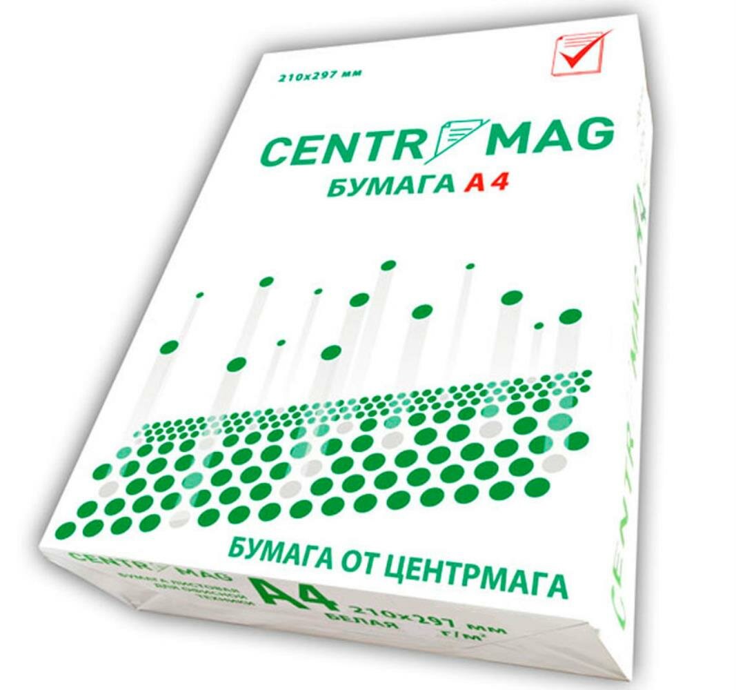 Бумага для печати. Формат - А4 (210 х 297 мм) центрмаг (65 г/м2, 500 листов)