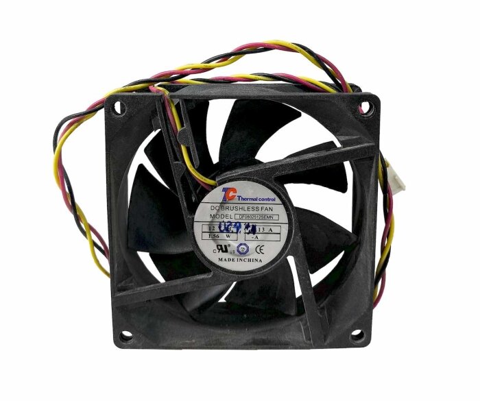 Вентилятор 80x80x25 DC 12V 0.13A TC Themal Control DF0802512SEMN 3Pin