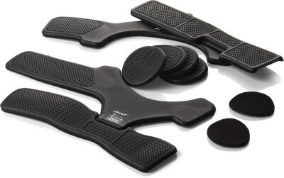 Вставки мягкие наколенников POD KX 2.0 MX Pad Set (Black, XXXL-Right, 2025 (KP483-001-3X+))