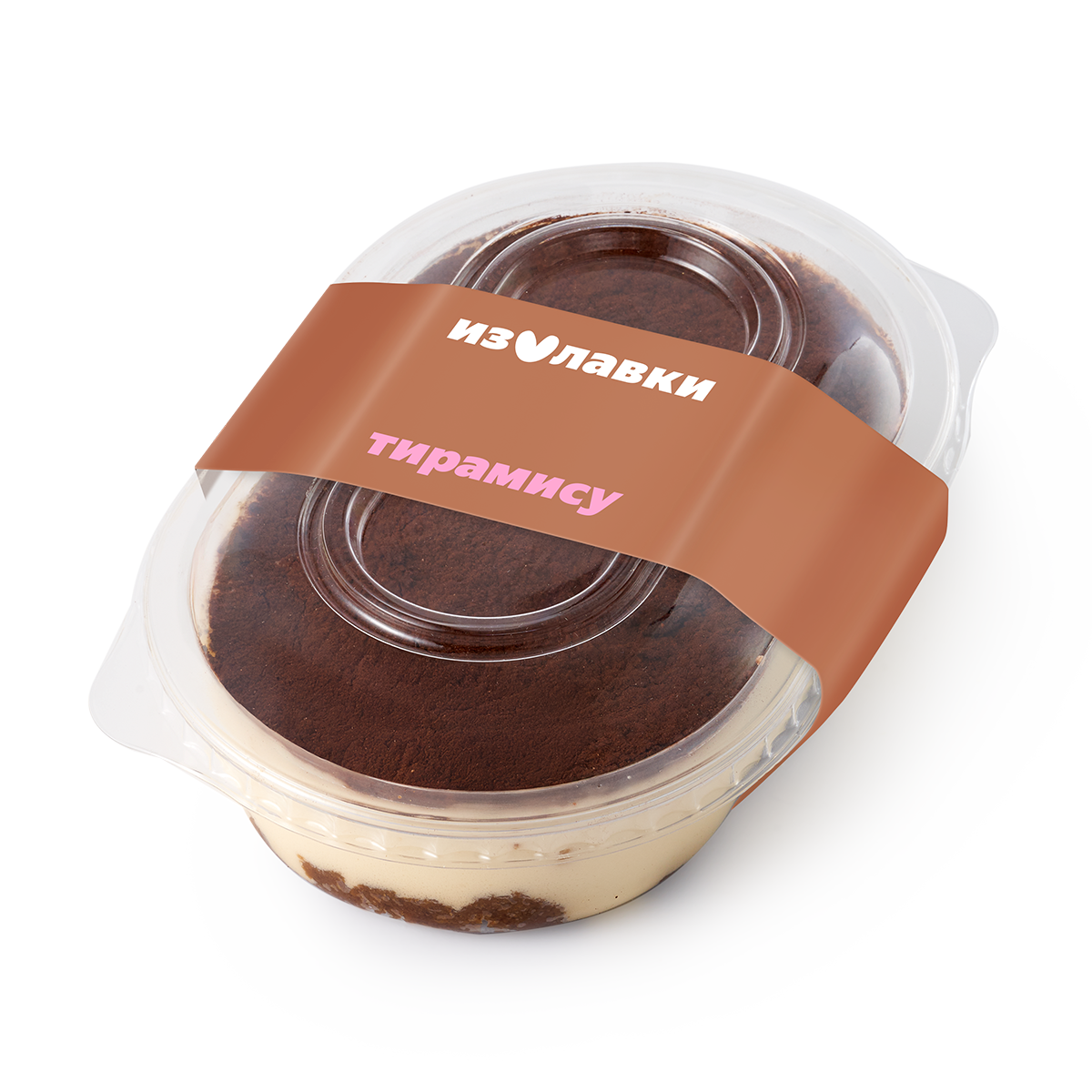 Десерт "Из Лавки" тирамису с кремом Маскарпоне, пластиковая коробка, 300 г