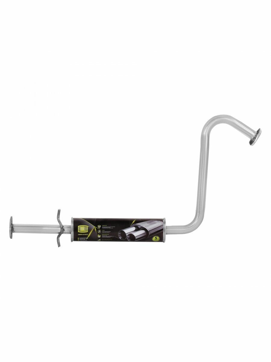 Глушитель для а/м Chevrolet Lanos, дополнительный (резонатор), TRIALLI EAM0504