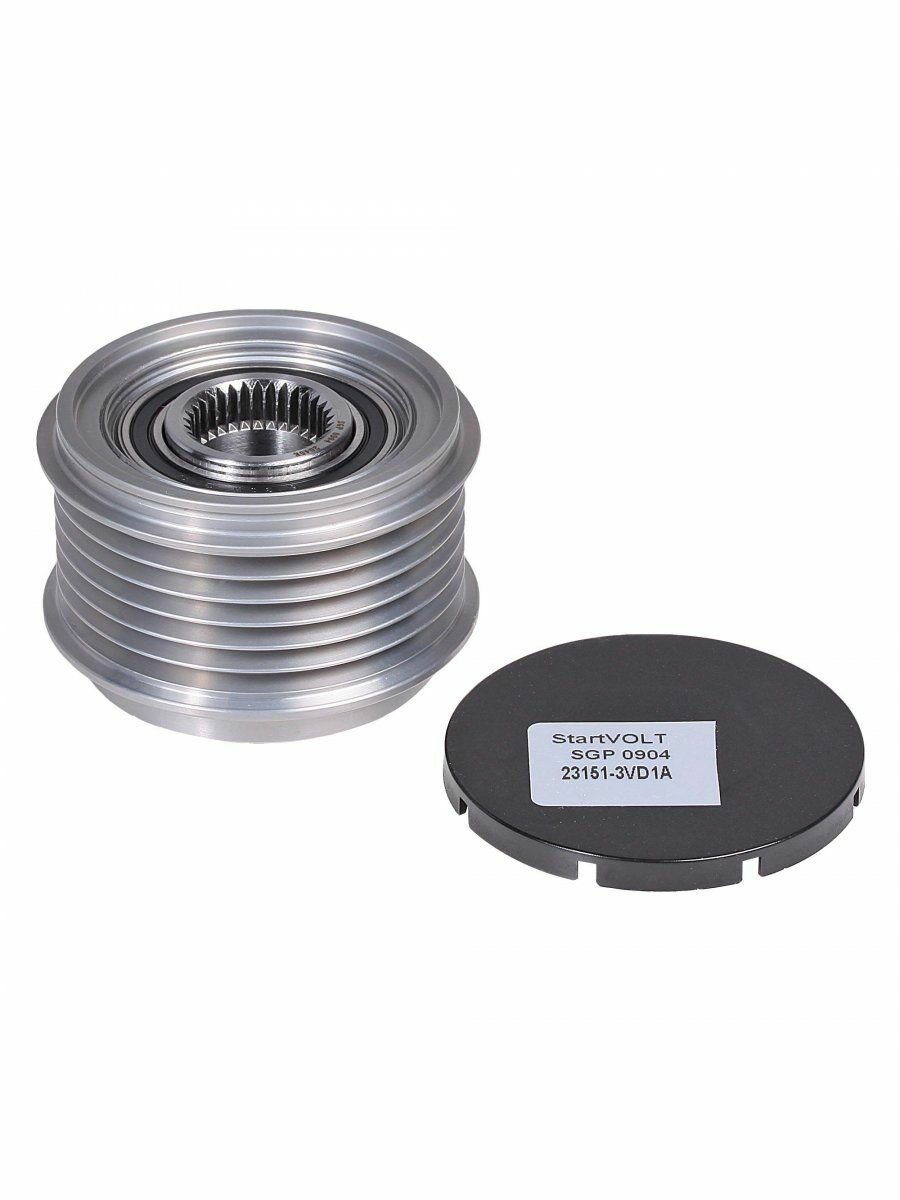 Шкив с обгонной муфтой генер. для а/м Renault Duster (13-) 1.5dCi (SGP 0904), STARTVOLT SGP0904