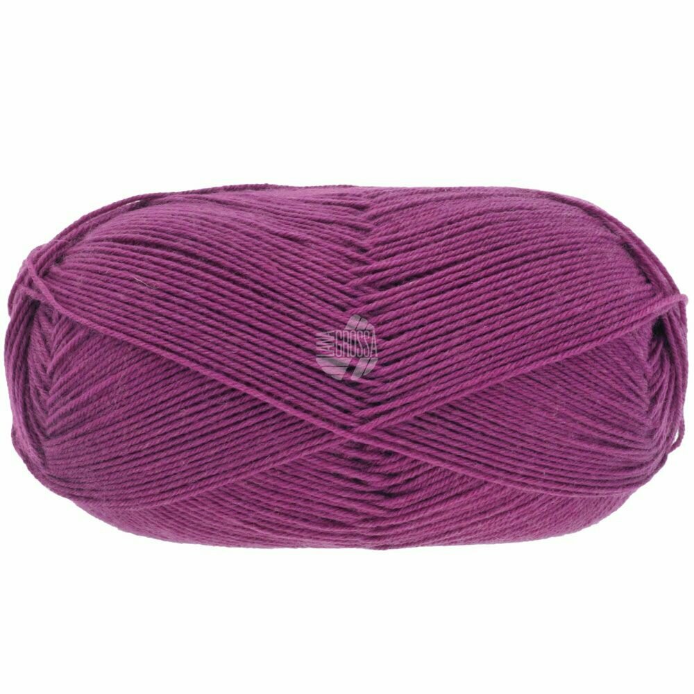 Носочная пряжа Lana Grossa Merino Extrafine Meilenweit 100 (2432 Fuchsia)