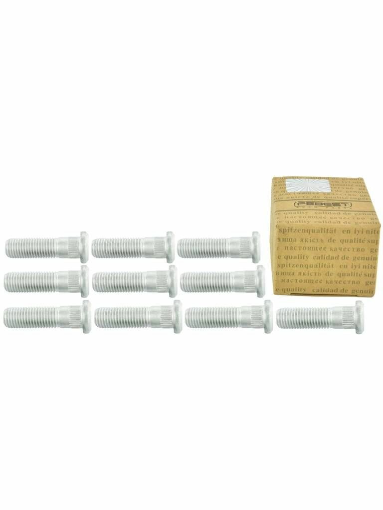 Шпилька колёсная pcs 10 HONDA, ACURA 0384-002-PCS10 FEBEST.