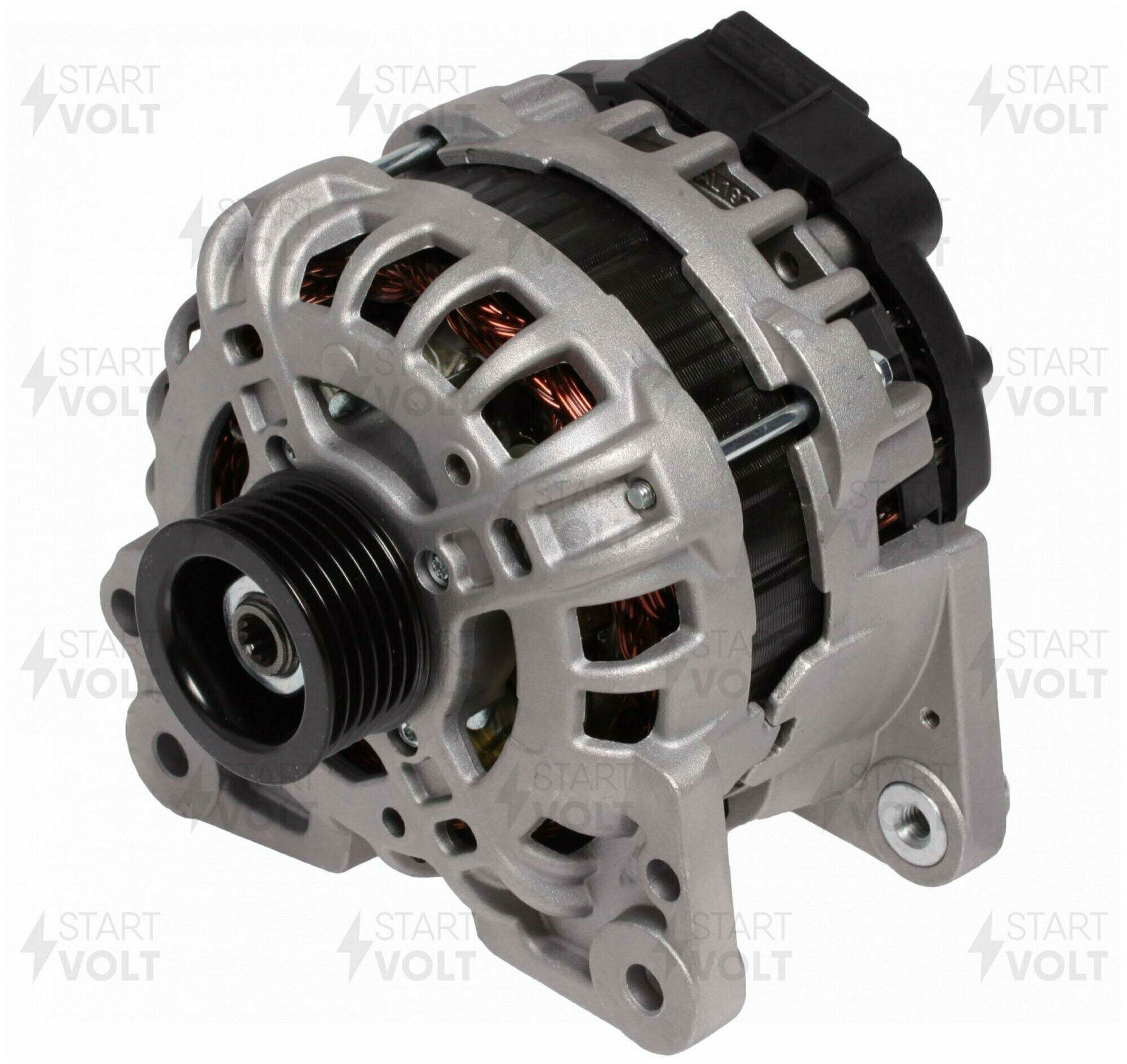 STARTVOLT генератор для А/М VAG POLO (10-)/JETTA IV (13-)/RAPID (12-) 1.6I 110A (LG 1813) LG1813