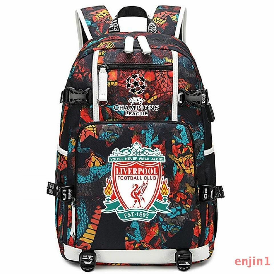Школьный рюкзак Premier League Liverpool F.C. с зарядкой USB для ноутбука