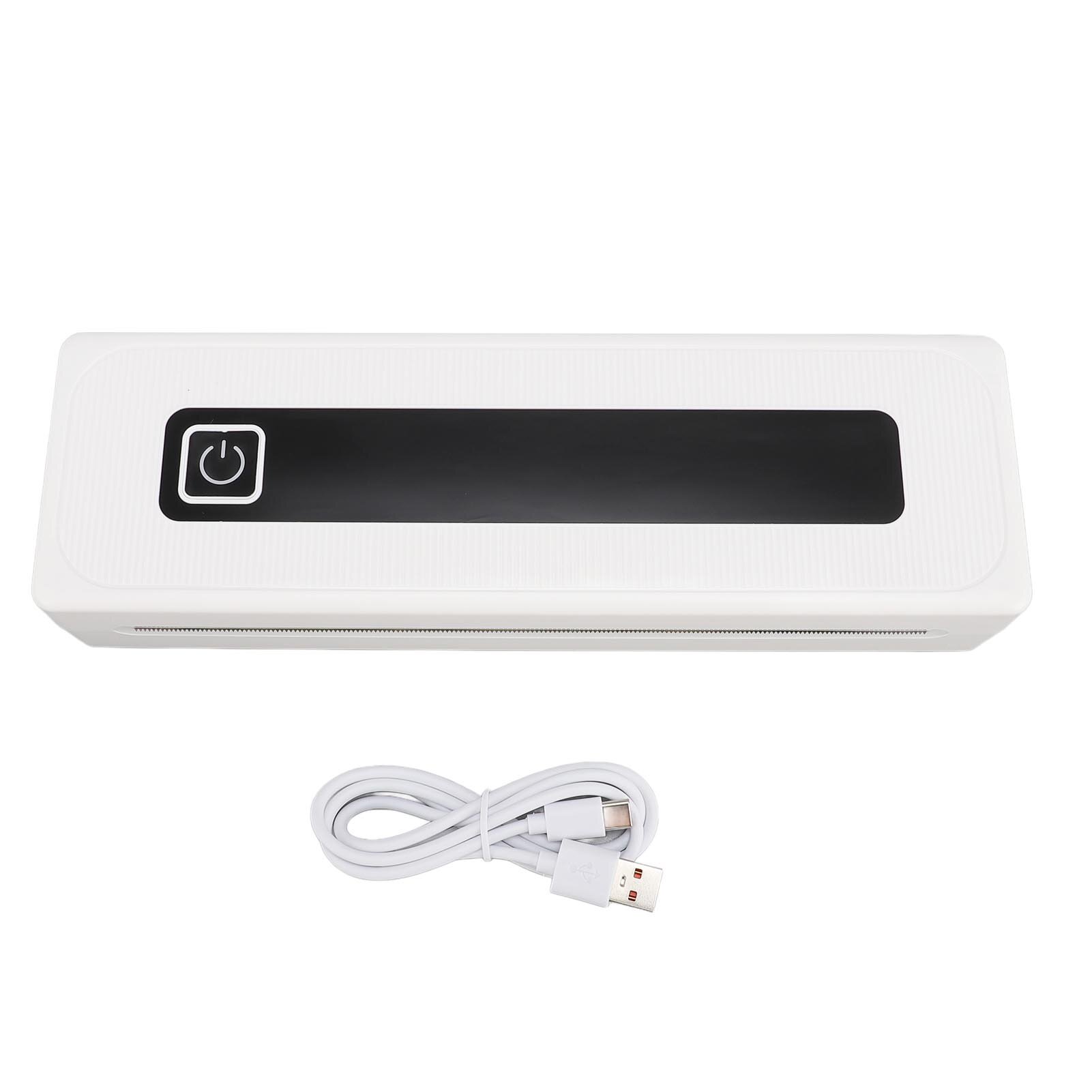 A4 Thermal Printer Portable Rechargeable 200DPI Resolution Paper Mobile File Inkless Printer for Home Travel Office School