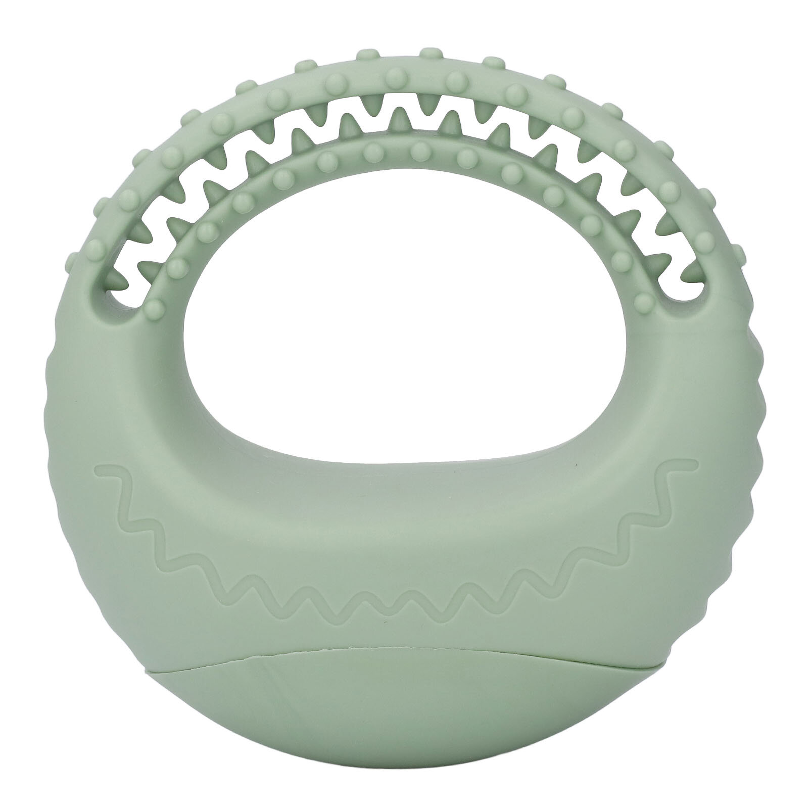 Летающий диск для собак, устойчивый к жеванию, легкий, мягкий, TPR, плавающий, для дрессировки собак, для двора, бассейна, пляжа, светло-зеленый