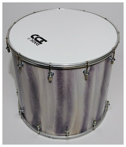 BK-13Ms Барабан кавказский 13", 31х33 см, цвет - мрамор светлый, Мастерская Бехтеревых